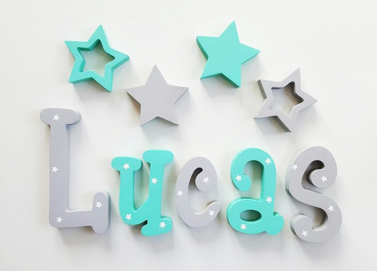Letras en Madera ️ Nombre en Madera ️ Letras Pared - Letras decorativas ...